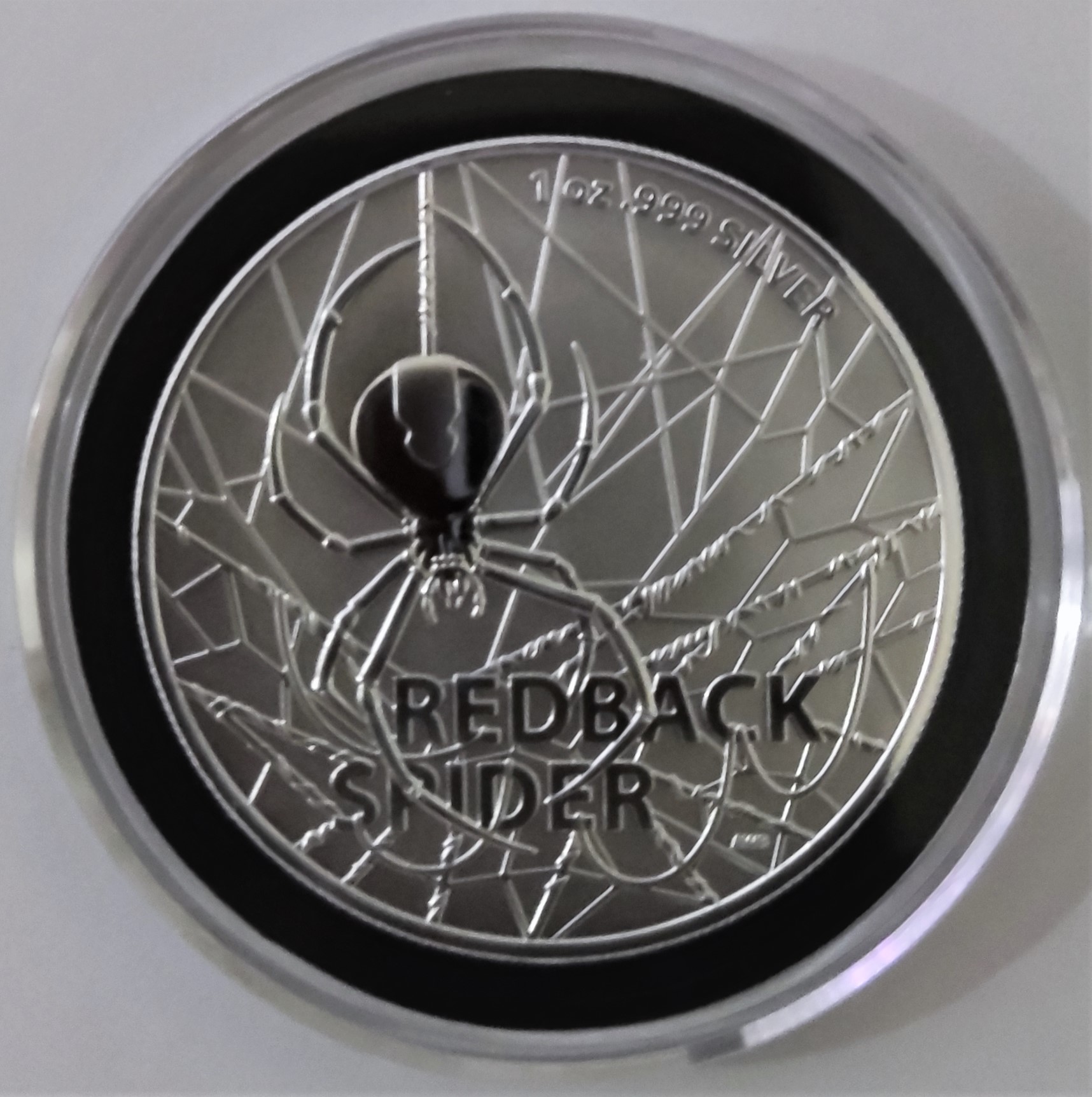 2020 1 oz Australia's Most Dangerous - Redback Spider .999 Silver Coin BU | Lazada