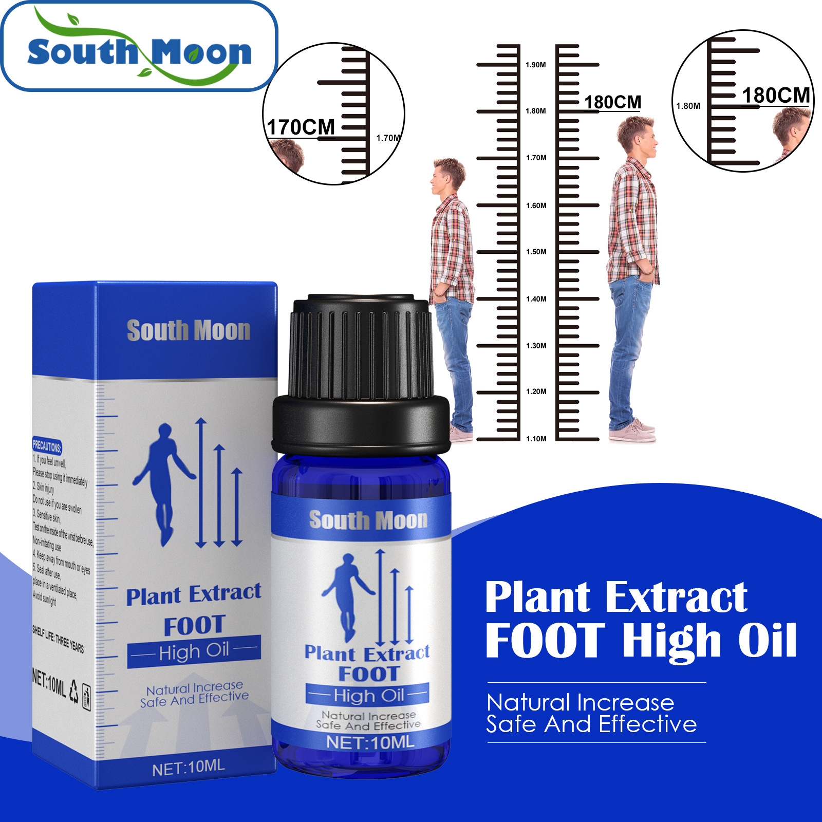 South Moon Plant Extract Foot High Oil Plant Foot Heightening Essential ...