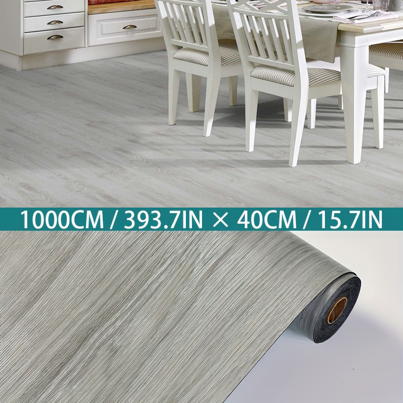 【Booming】 40CM Roll Material Wood Grain Self-adhesive Wall Sticker ...