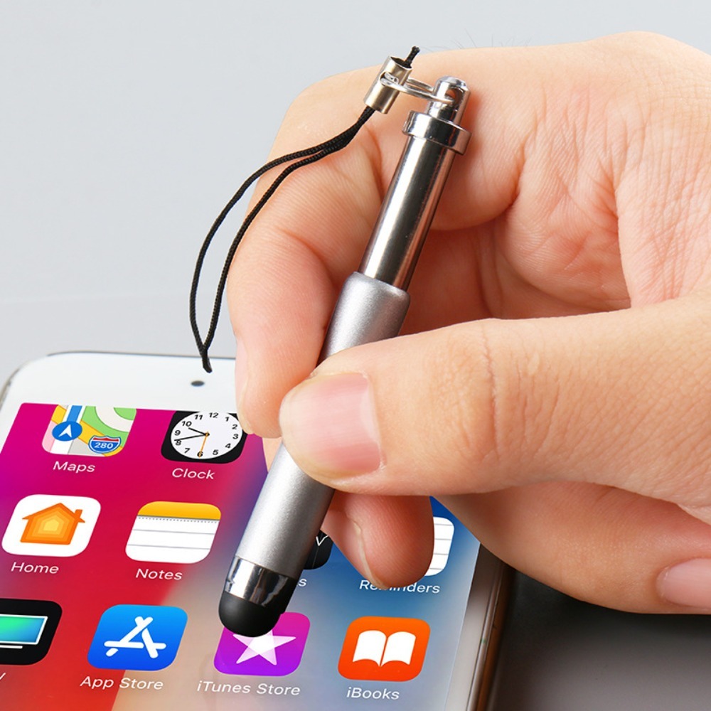 Mini Portable Two Sections Smooth Touch Control Phone PC Pen Stylus Pen ...