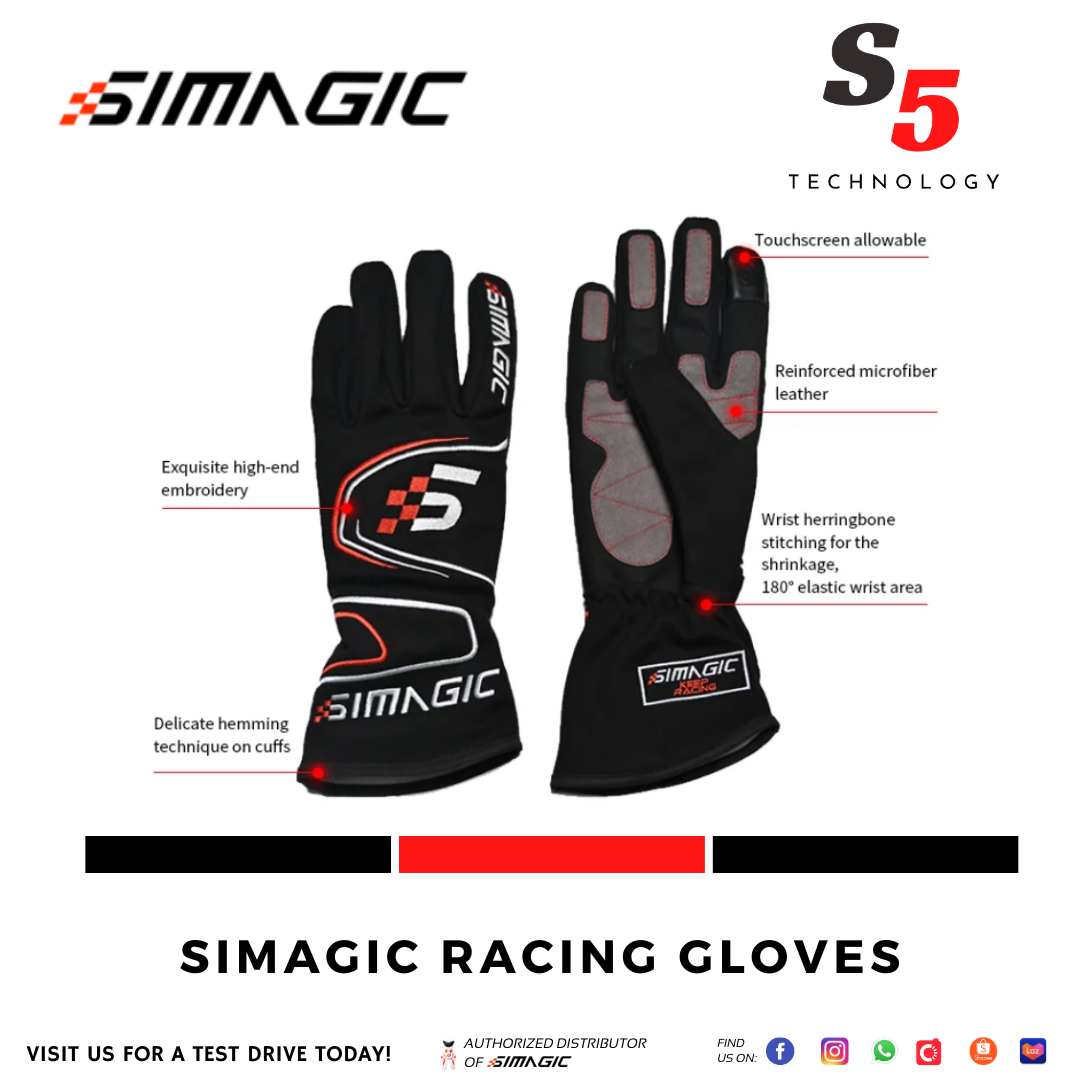 Simagic Racing Gloves / simracing / sim racing / eracing / esports ...