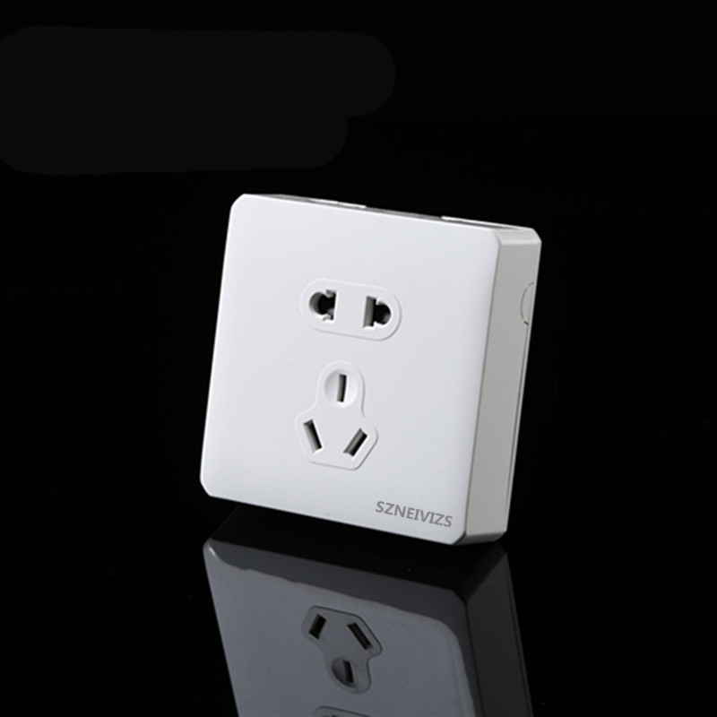 【Unique features】Free Shipping,KM001EU-W White Surface Mounted 5 pins ...