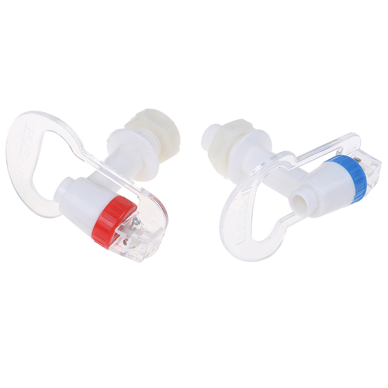【Unbeatable Prices】 2pcs Red Blue Water Dispenser Plastic Push Water ...