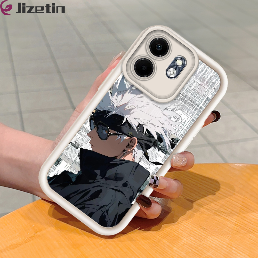 【Prime deal】 Jizetin for Smart 9 Hot 50i Back Cover Satoru Gojo Poster ...