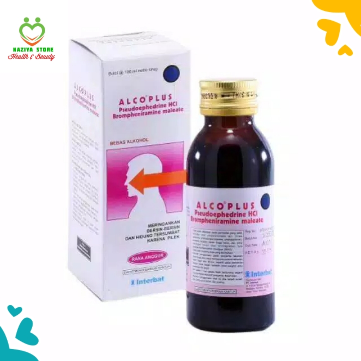 ALCO PLUS DMP SYRUP SIRUP 100 ML Obat batuk dan flu | Lazada Indonesia