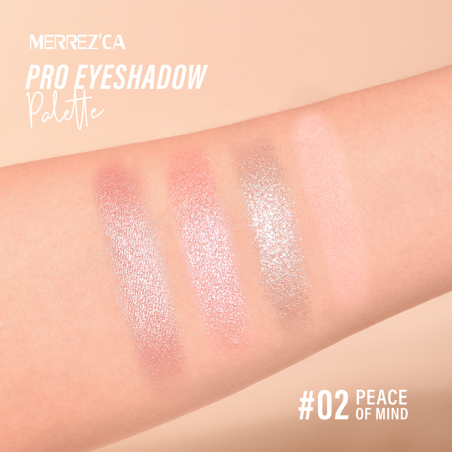 Merrezca Eye Color Palette Pro Eyeshadow อายแชโดว์ เมอร์เรซกา อาย ...