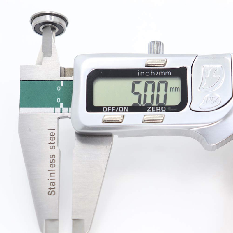 10Pcs F695-2RS Bearing 5X13X4mm Flanged Miniature Deep Groove Ball ...