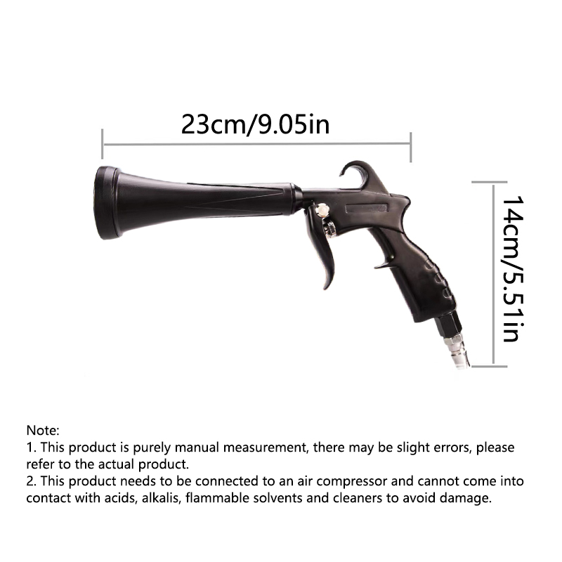 Tornado Air Blow Car Wash Gun Efficient Dry Cleaning Gun High Pressure ...
