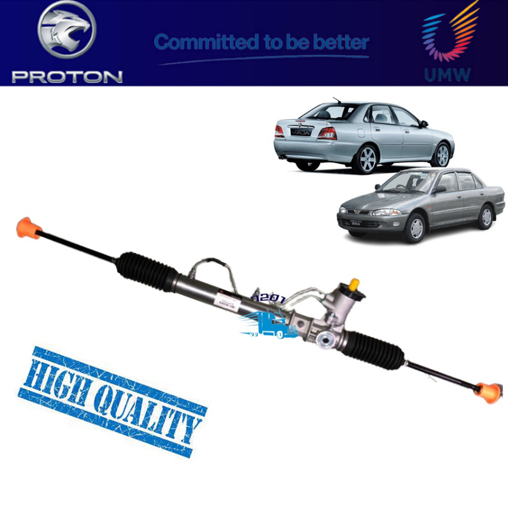 PROTON WIRA Power Steering Rack 1.3,1.5,1.6, WAJA 1.6 Full set OEM (NEW ...