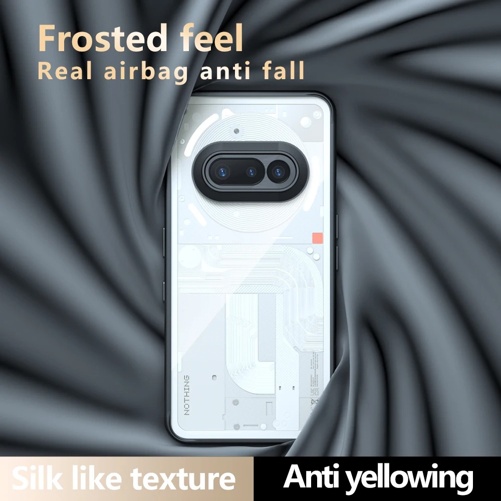 For Nothing Phone 3A Pro Case Transparent Clear Air Protector Soft ...