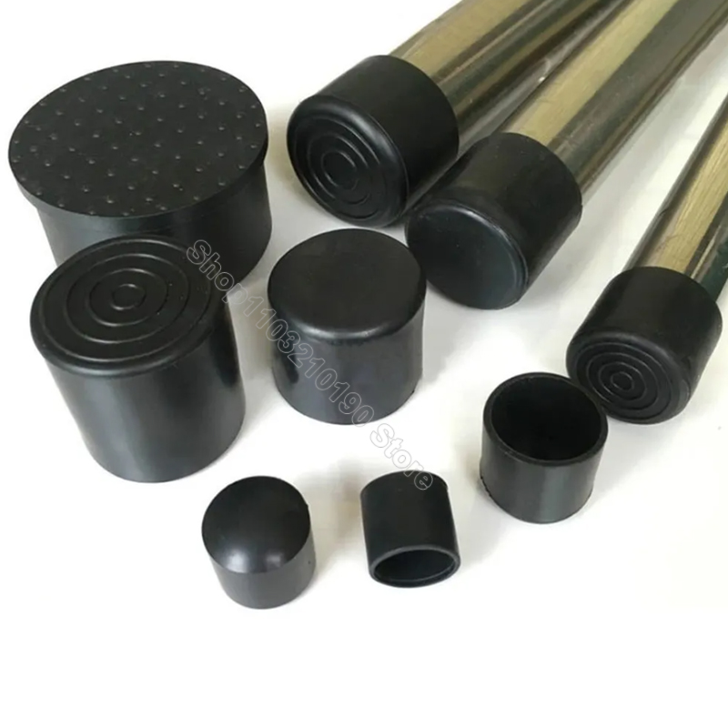 Rubber Chair Leg Pad 6/8/10/12/14/16/20/25/30-120mm Furniture Foot ...