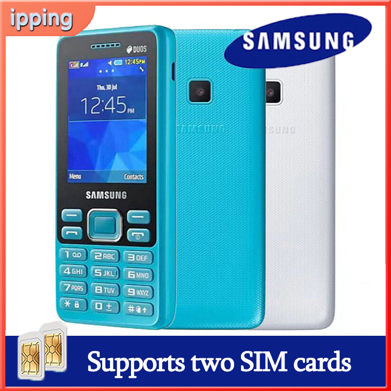 original Samsung B350E 2G GSM phone dual card key phone Mobile phone ...