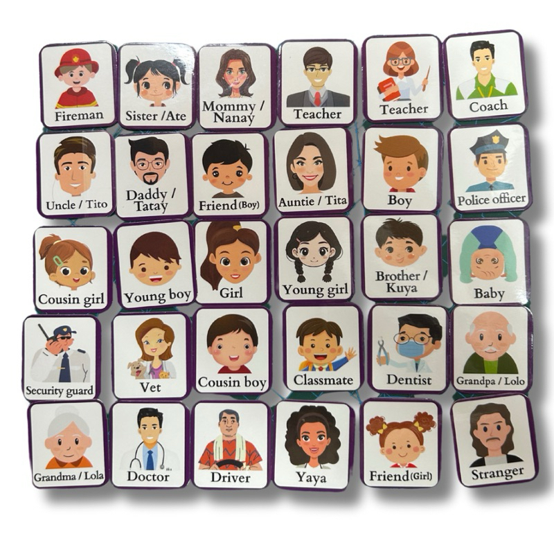 Visual Support Board, Visual Communication Board for Speech Therapy ...