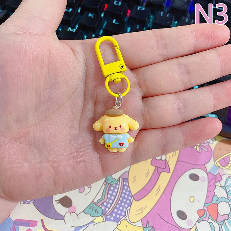 Cute Cartoon Sanrio Cinnamon Dog Hello Kitty Kuromi Mymelody Pendant ...