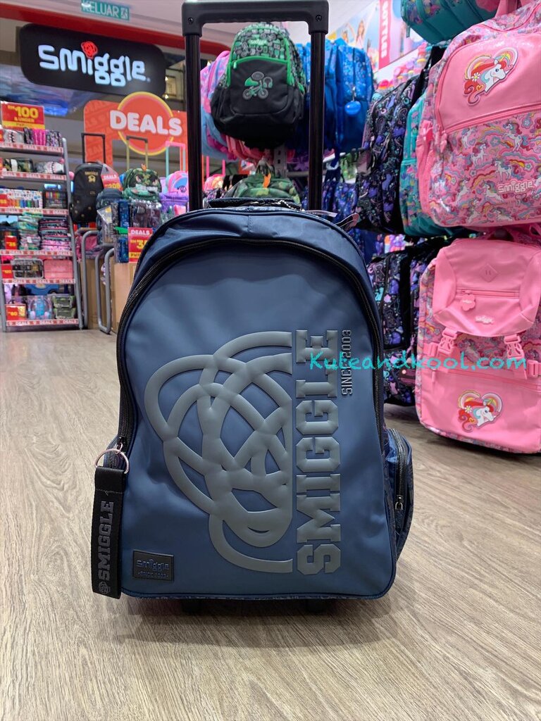 เป้ พรีเมื่ยม ซัพพอร์ตหลัง 14 นิ้ว Smiggle Premium Backpack- น้ำเงิน ...