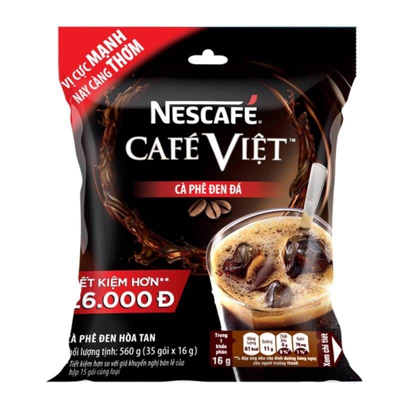 【Vietnamese】NESCAFE Cafe Viet Ca Phe Den Da - 2 in 1 Instant Vietnam ...