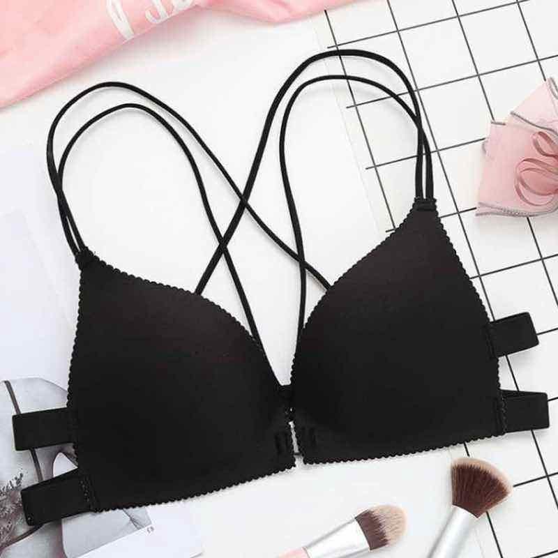 Bra Wanita Model One-Piece dengan Bahan Tipis dan Bergaya Sexy Korea ...