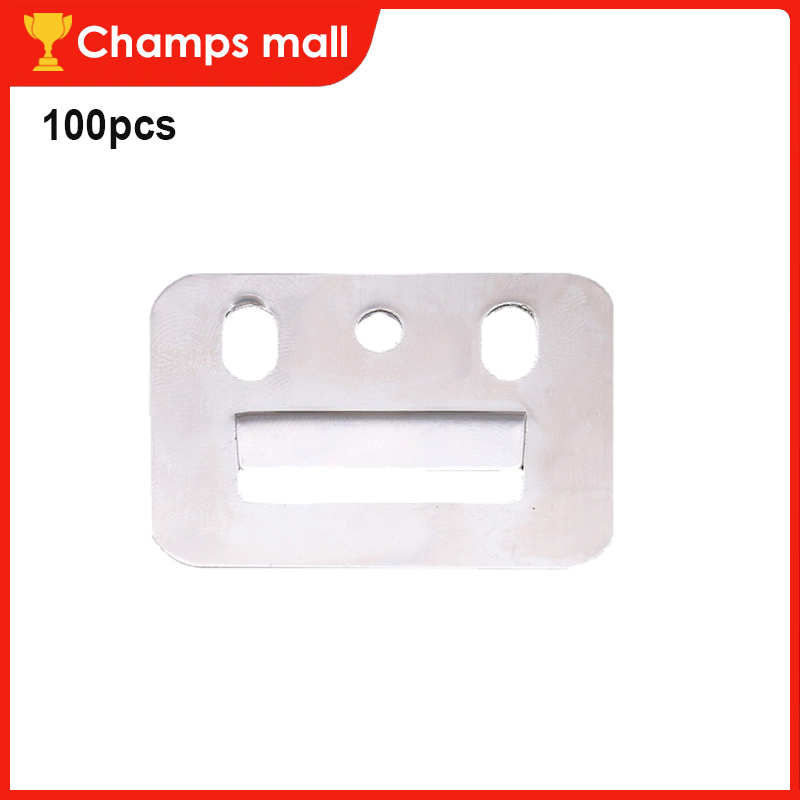 100pcs Stainless Steel Clip For Ceiling Fluted Cladding / Wpc Wall ...