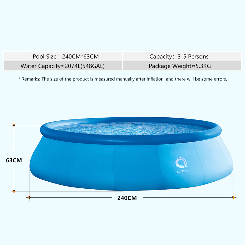 Family Swimming Pool Children Inflatable Swimming Pool Oversized ...