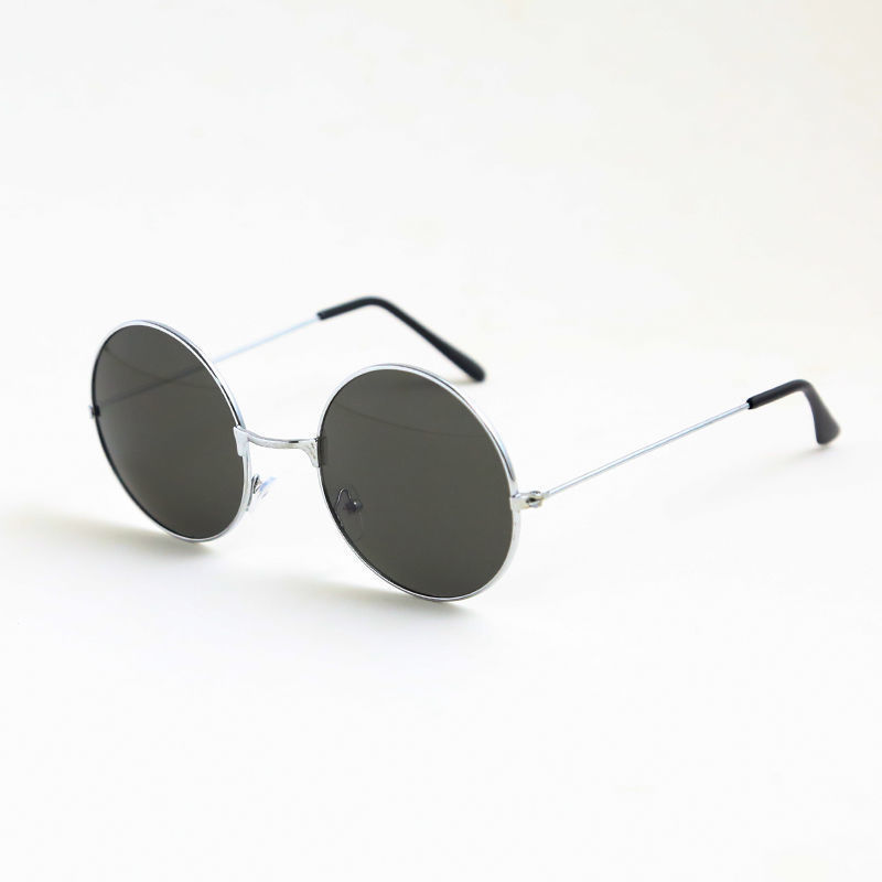 YPSS Gojo Satoru Sunglasses for Men Black Round Metal Frames Fashion ...