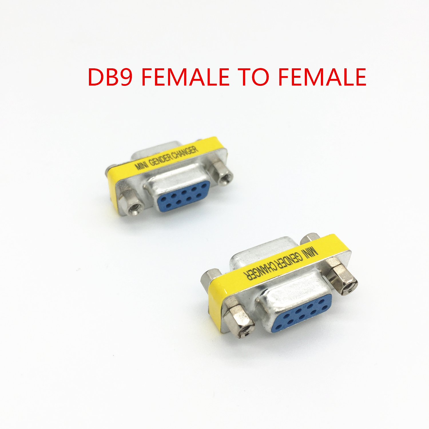 【InnovateWorld】High Quality RS 232 Vga DB9 Femal Male Plug Adapter ...