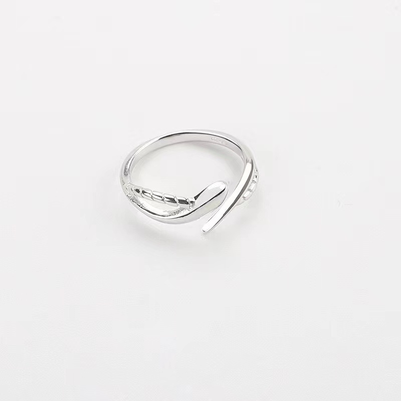 【Hottest Trends】Rope Snake Ring Couple's Ring Female Male Pair of Sigh ...
