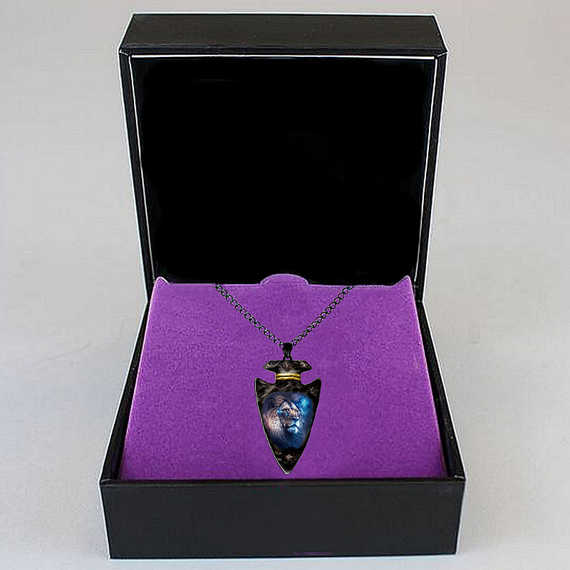 temu Creative Lion Head Lion King Lion King King of Beasts Triangle ...