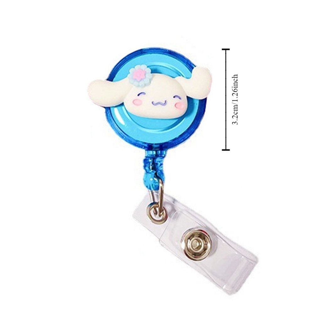 Student Use Cinnamoroll ID Card Holder Pompompurin Melody Retractable ...