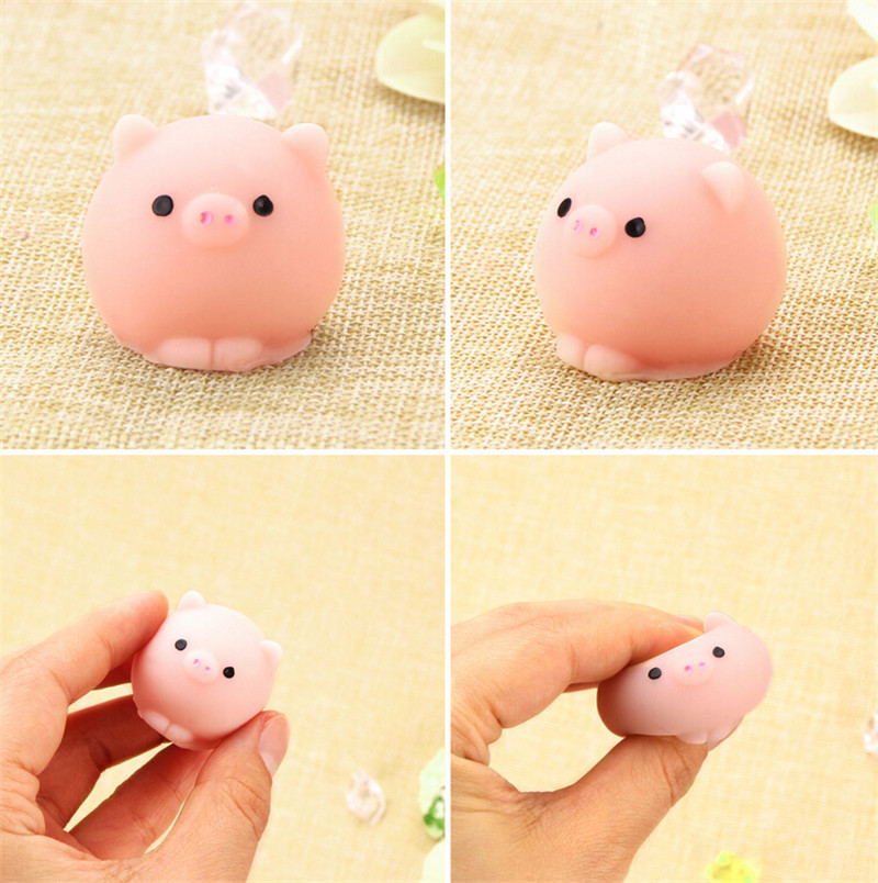 Mochi Cute Pig Ball Squishy Squeeze Healing Fun Toy Gift Relieve ...