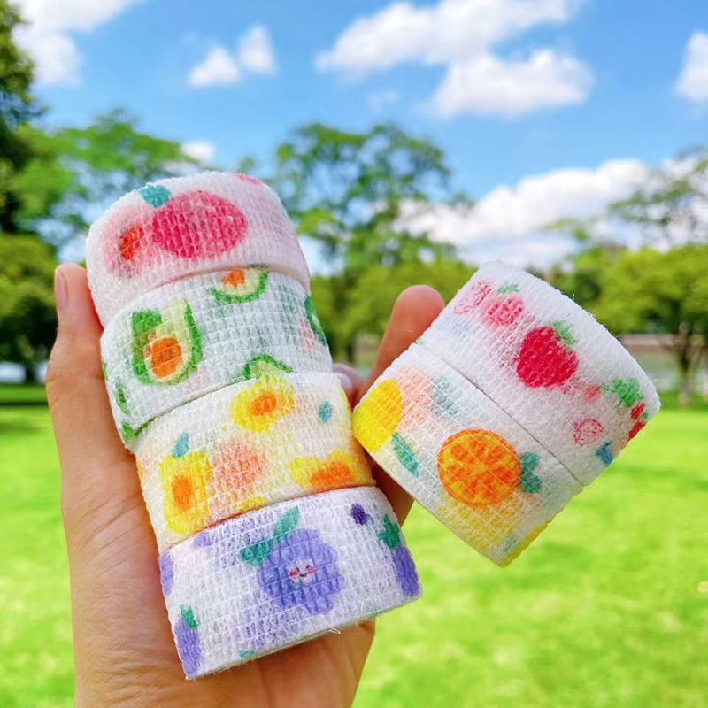 5pcs Finger Guard Bandage Writing Printed Medical Self-Adhesive Bandage ...