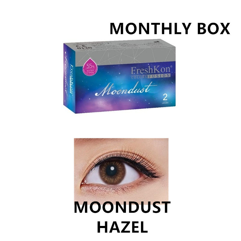 (Monthly) Freshkon Moondust Color Fusion Monthly Disposable Color Lens ...
