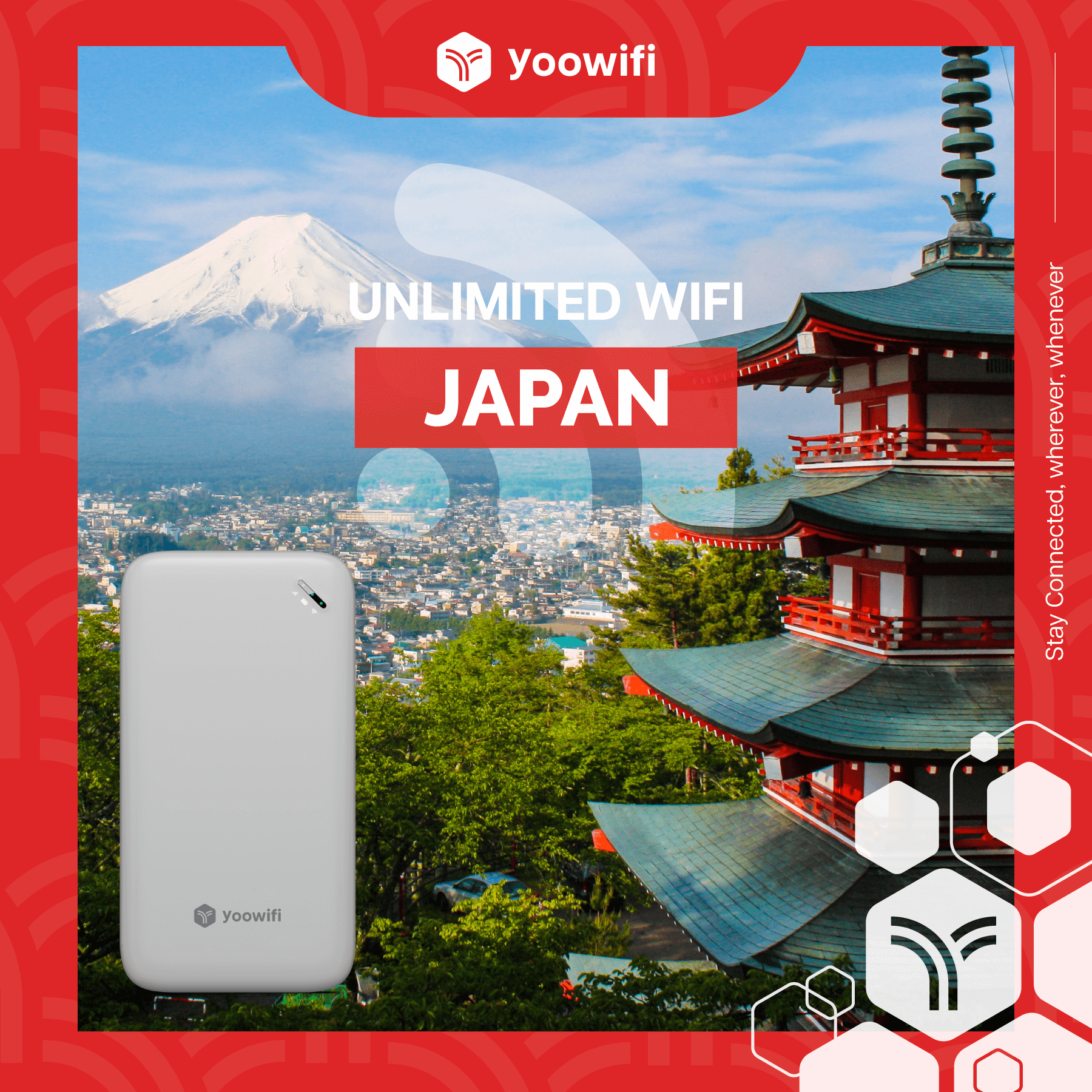 [Yoowifi] Japan 4G WiFi Rental Unlimited Data for Travel (Redeem By ...