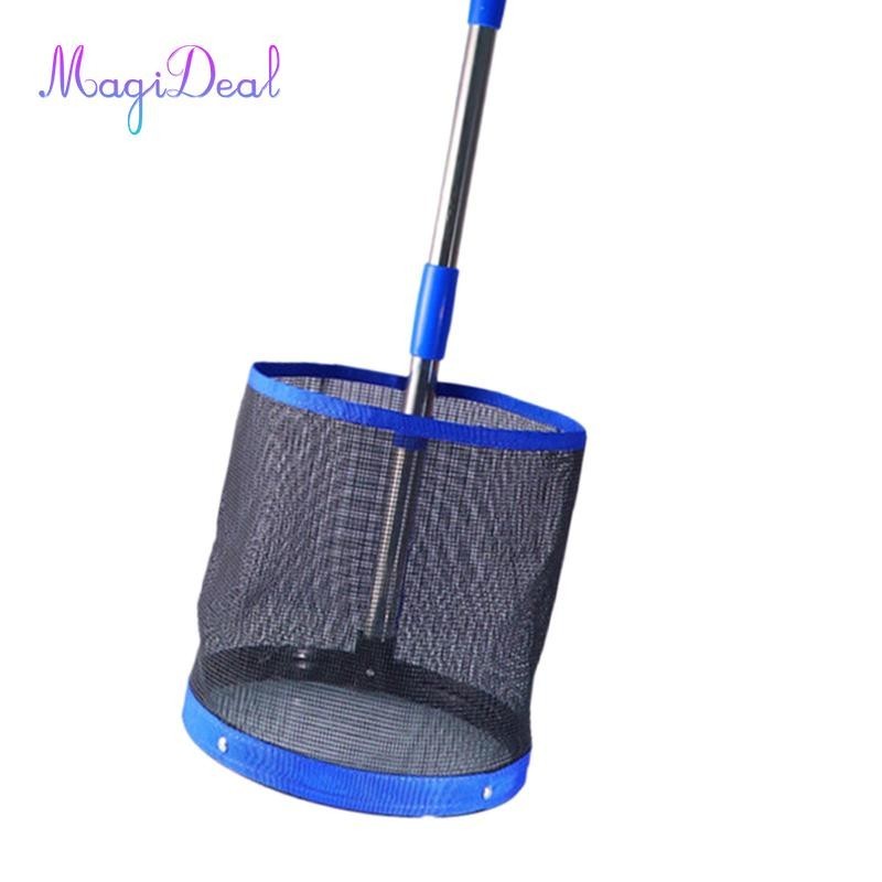 MagiDeal portable table tennis ball picker funnel bag picker finger ...
