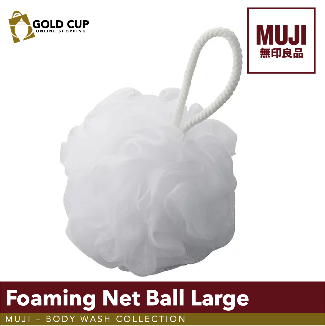 MUJI Foaming Net Ball Large (Body Wash Collection) | Lazada PH