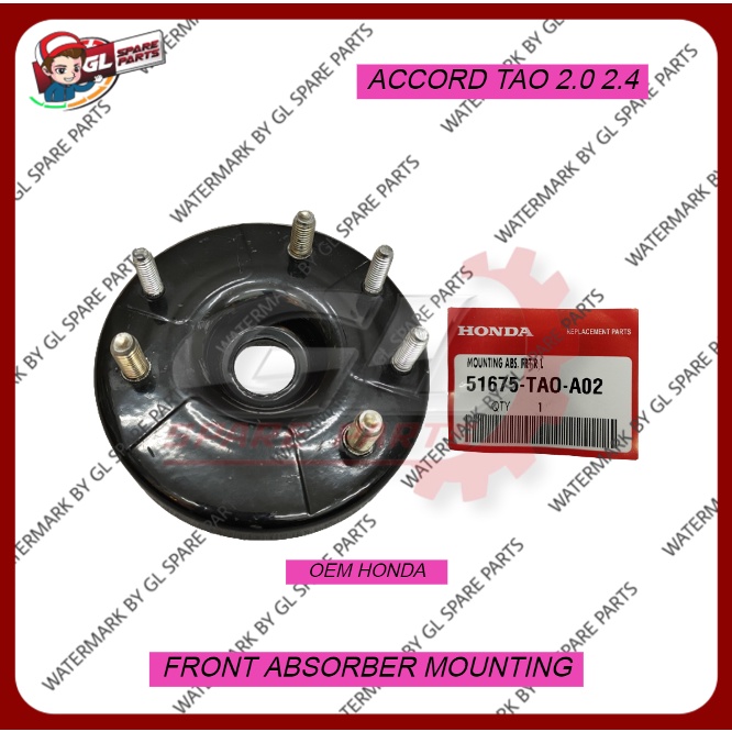 (OEM PARTS) FRONT ABSORBER MOUNTING HONDA ACCORD TAO 2.0 2.4 (51675-TAO ...