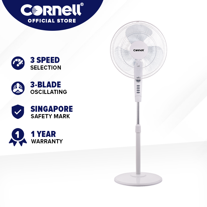 Cornell Stand Fan 16 inch New Improved Models | Lazada Singapore