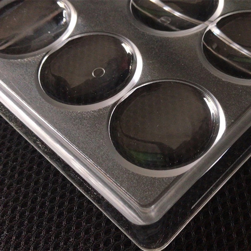 Design Oblate Chocolate Mold Volcanic Polycarbonate Chocolate Moulds PC ...