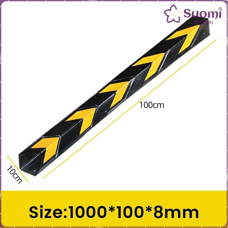Suomi Rubber Corner Guard Reflectorized Corner Guard Parking For Edge ...