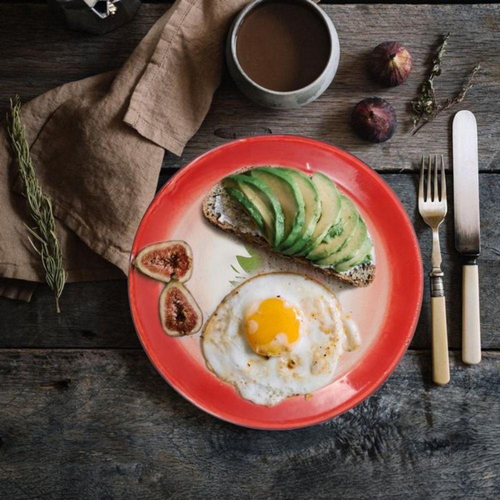 Retro Dish Plate Nostalgic Theme Chinese Style Round Plate Old ...