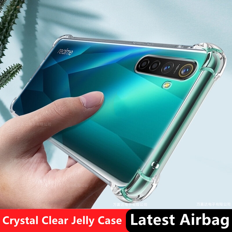 xipare for Realme XT Shock Absorbing Ultra Clear Jelly Case Soft ...