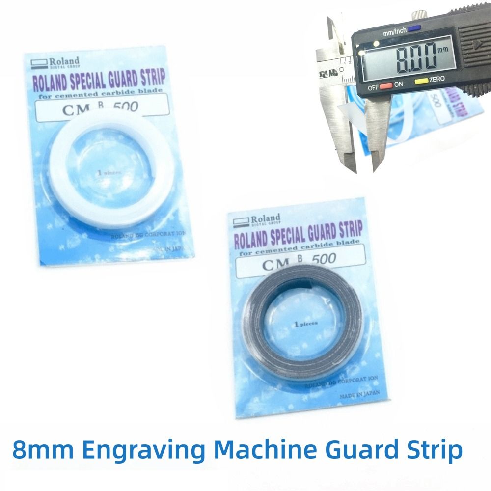 1 Roll New 1.35m*8mm Cemented Carbide Blade Guard Strip Hard Vinyl ...