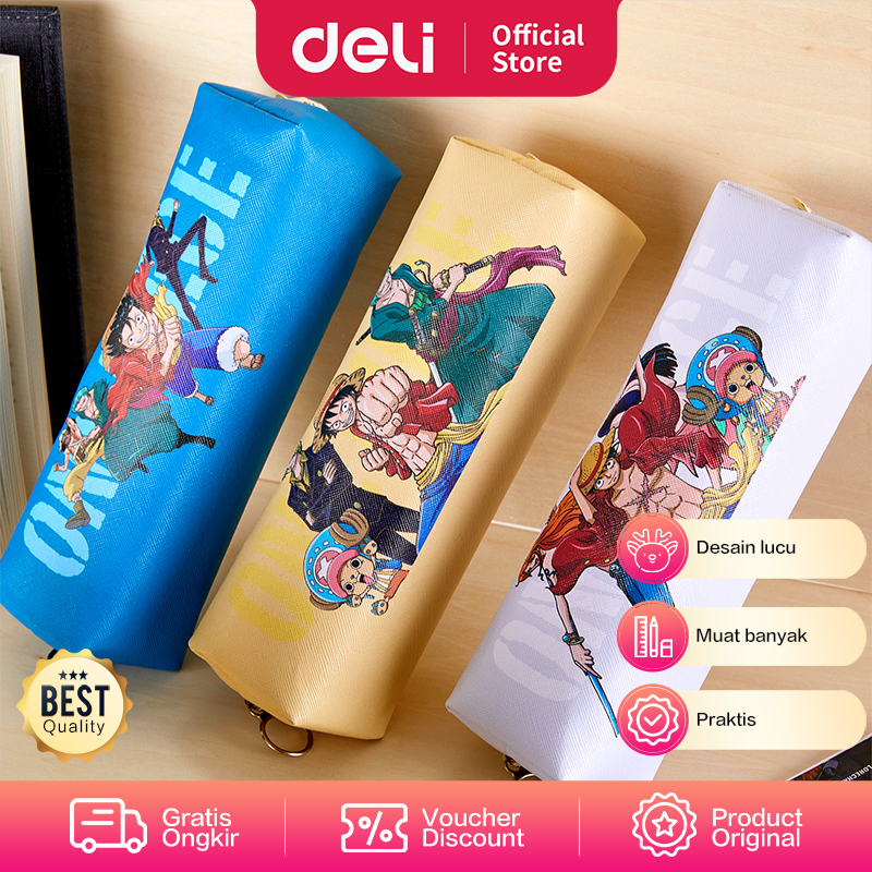 Deli One Piece School Pencil Case / Tempat Pensil Karakter One Piece ...