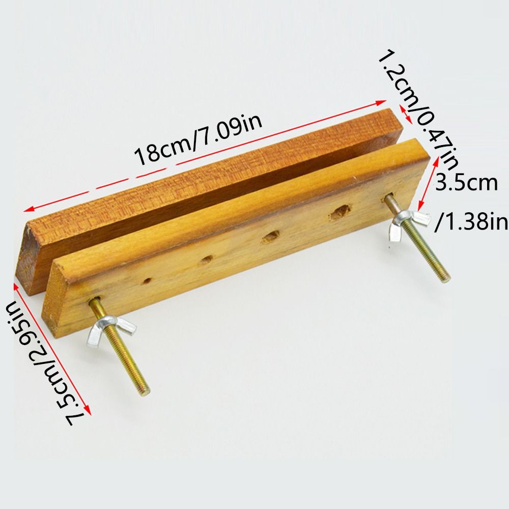 Durable 4 Holes Wooden Bookbinding Press Easy To Install Compact Flat ...