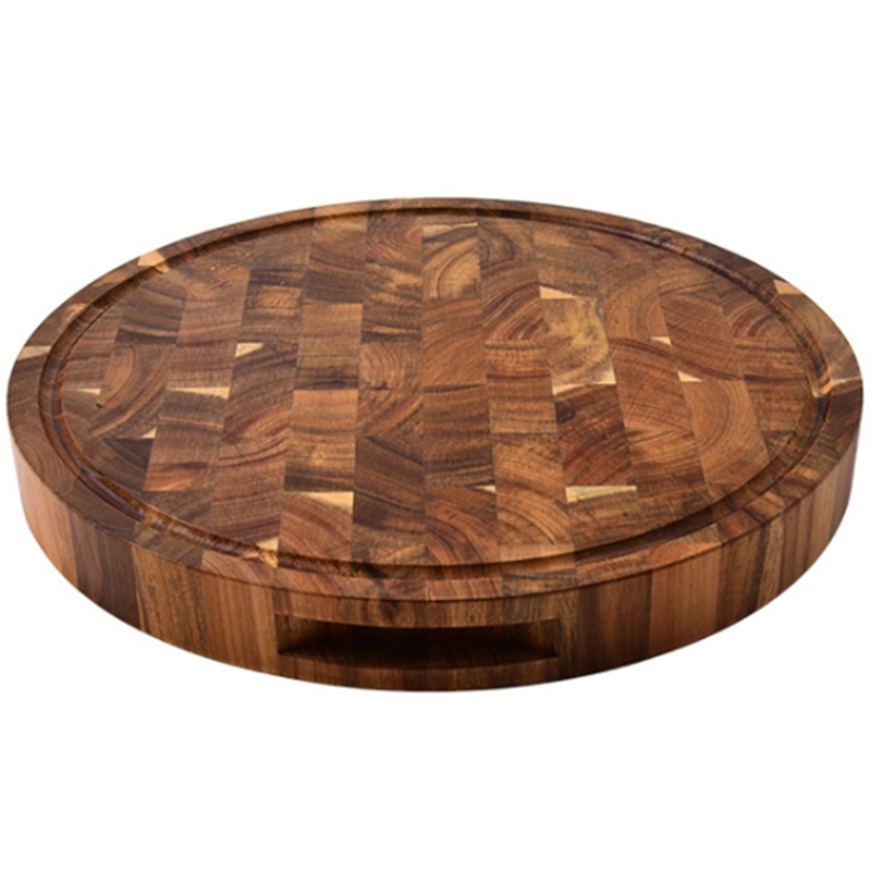 Acacia Wood End Grain Cutting Boards Wooden Butcher Block Meat Cutting ...