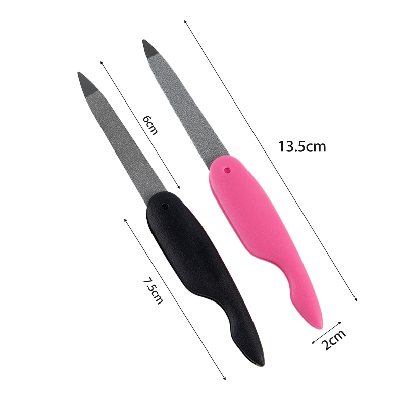 7.5cm Metal Stainless Steel Folding Nail File Exfoliating Tool Nail ...