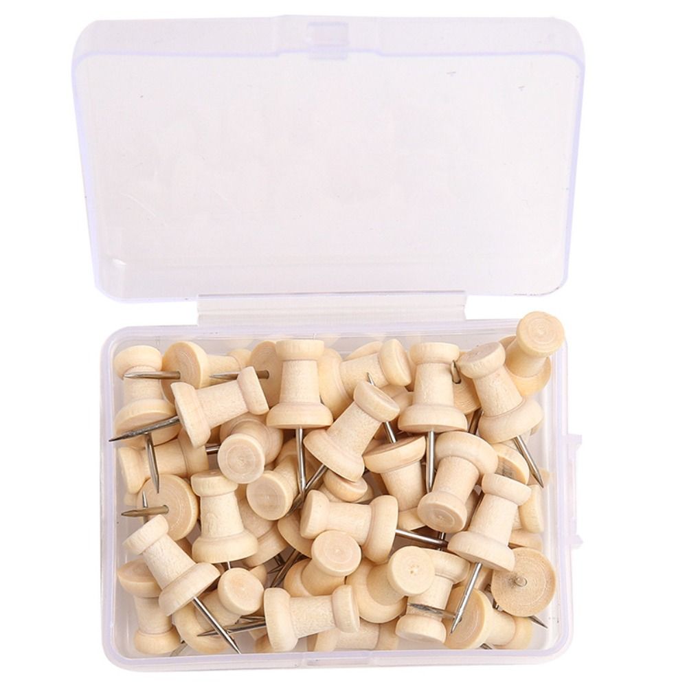 50PCS Wall Cards Photos Pushpin Thumbtack Plastic Cork Board Board ...
