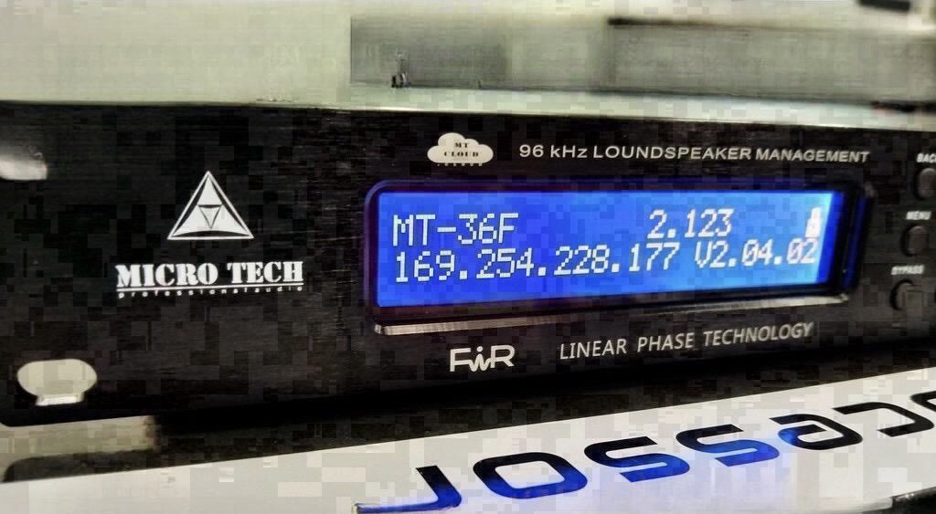 MICROTECH MT-36F FIR Digital Audio Processor (สินค้าใหม่เเกะกล่อง) - เอสอาร์ ซาวด์ - ThaiPick