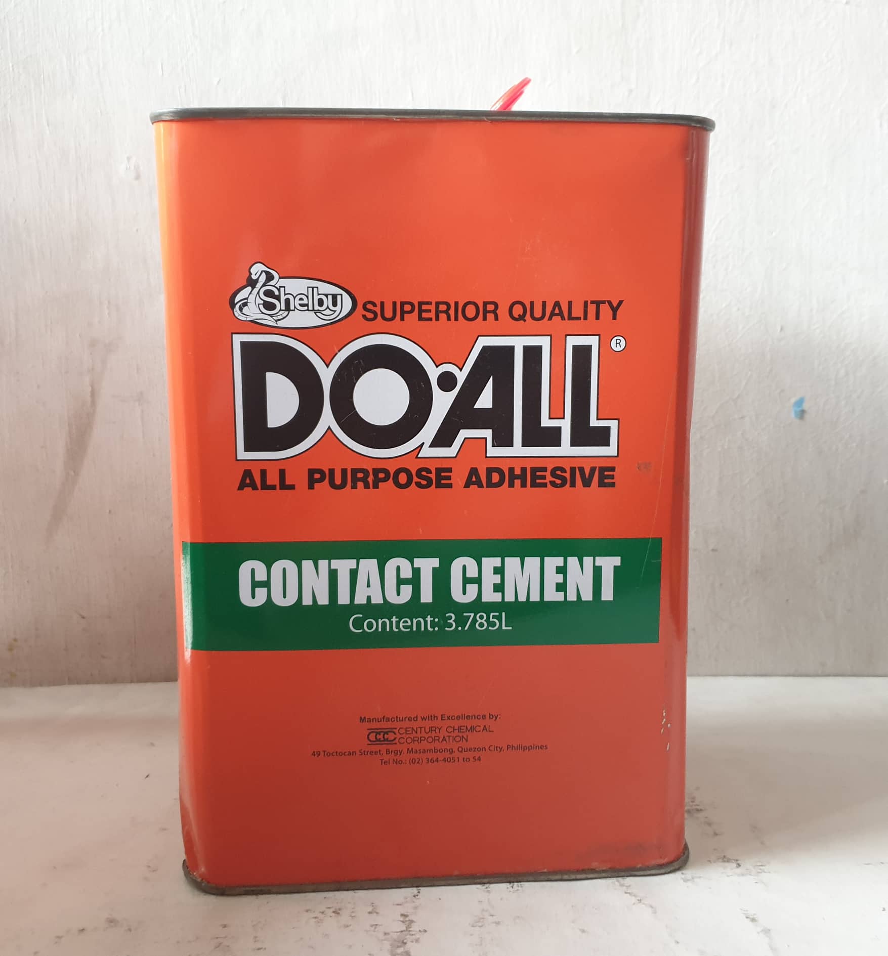 Do-All All Purpose Contact Cement Gallon Rugby from Shelby 3.75L ...