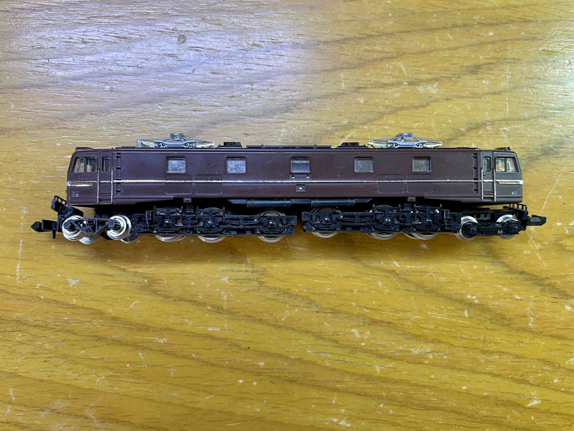 As new N Scale Tomix Electric Locomotive EF58 (brown) fully tested ...
