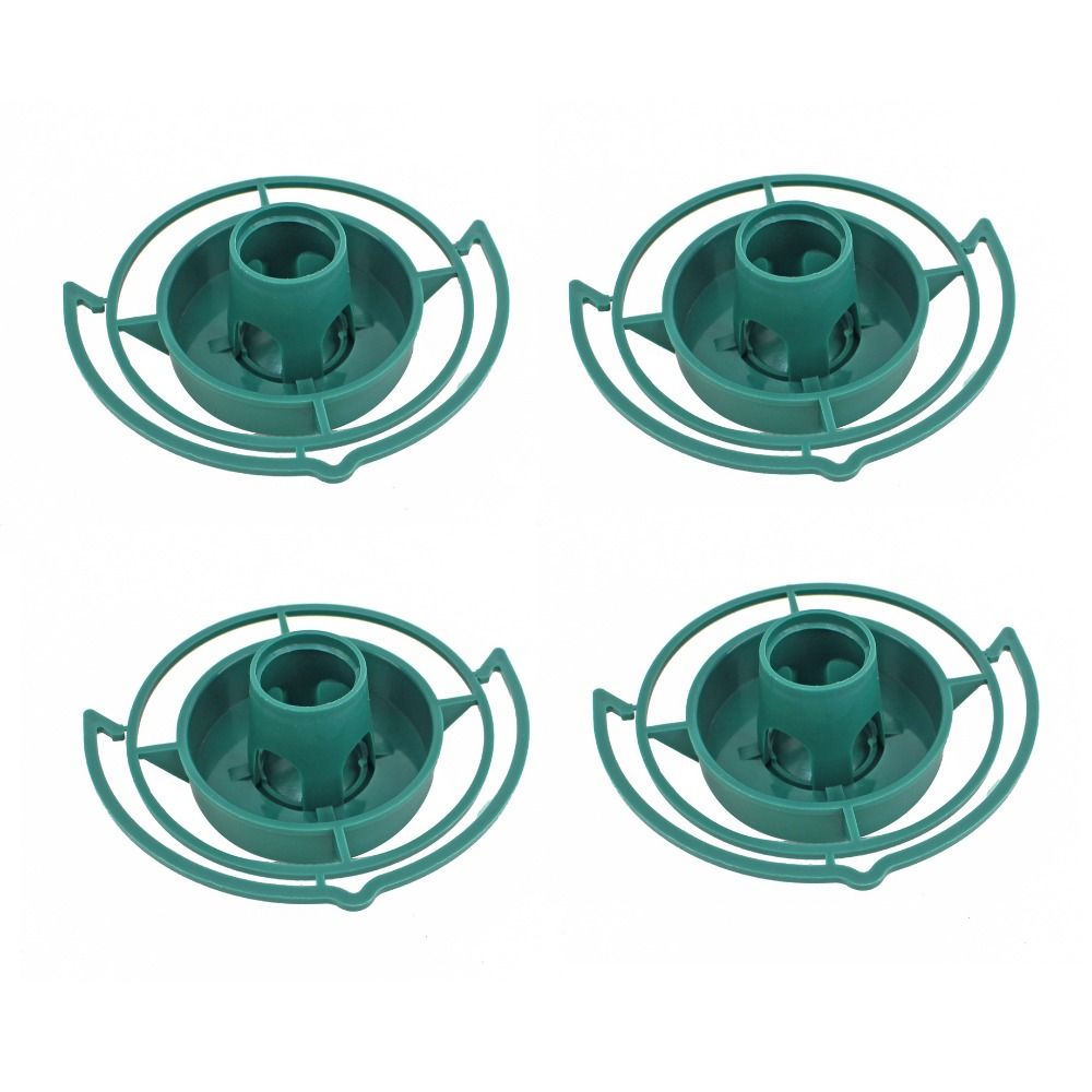 Practical Plastic Bottle Mouth Docking Green Hanging Feed Bowl Hanging ...